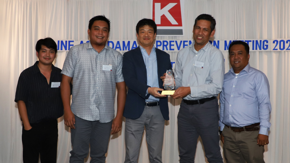 K-Line honors BIPI with 2023 Zero Damage Achievement Award | ICTSI